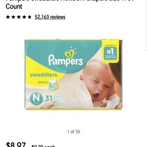 Other | Newborn Diapers | Poshmark